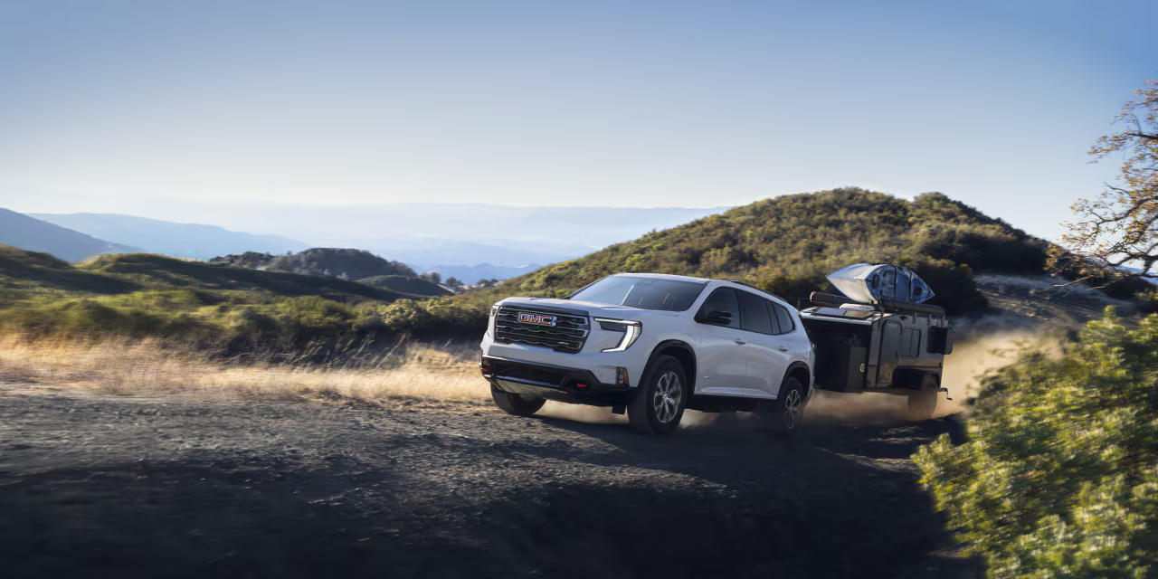 All About the GMC Acadia Towing Package - Wilkinson Chevrolet GMC Blog